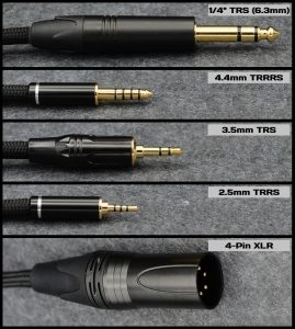 Headphone Cable Connector Types ⋆ Audiophile Ninja